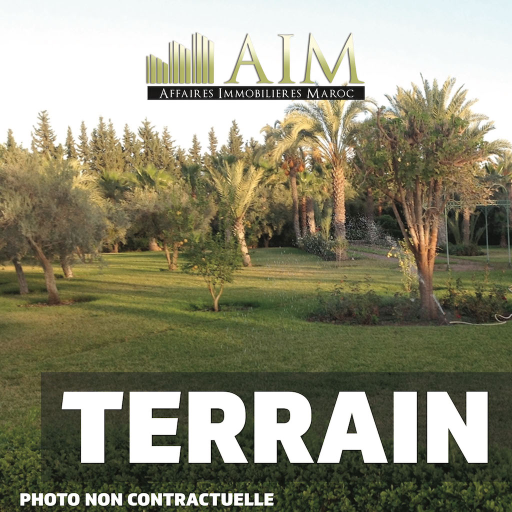 Vente terrain Maroc - Agence immobilière Maroc